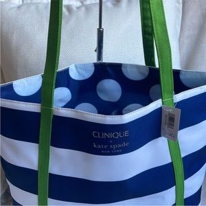 kate spad | Bags | Nwt Clinique X Kate Spade Tote | Poshmark